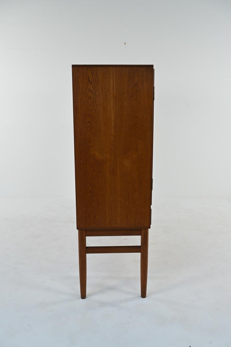 Poul M. Volther for FDB Mobler Danish Mid-Century Oak Cabinet For Sale ...