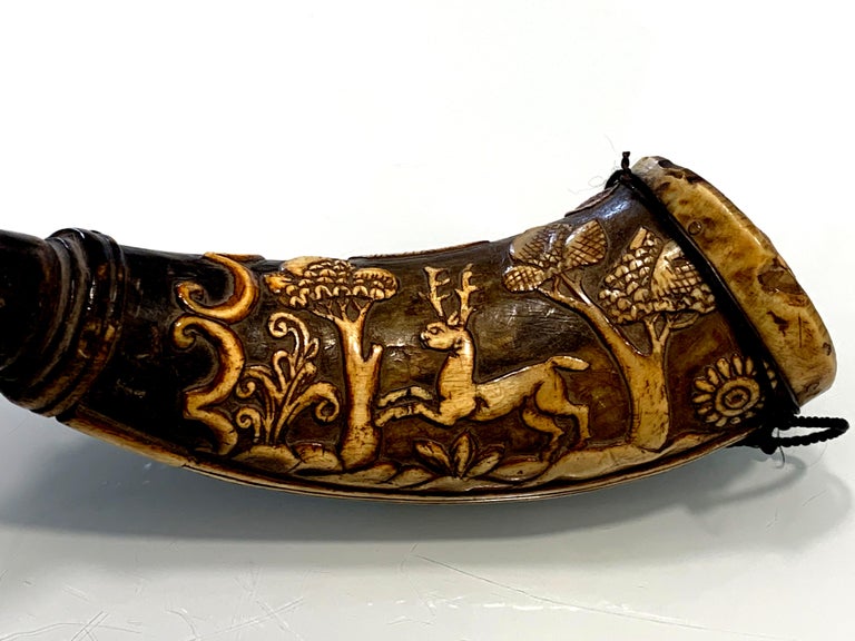Powder Horn, 18th Century at 1stDibs