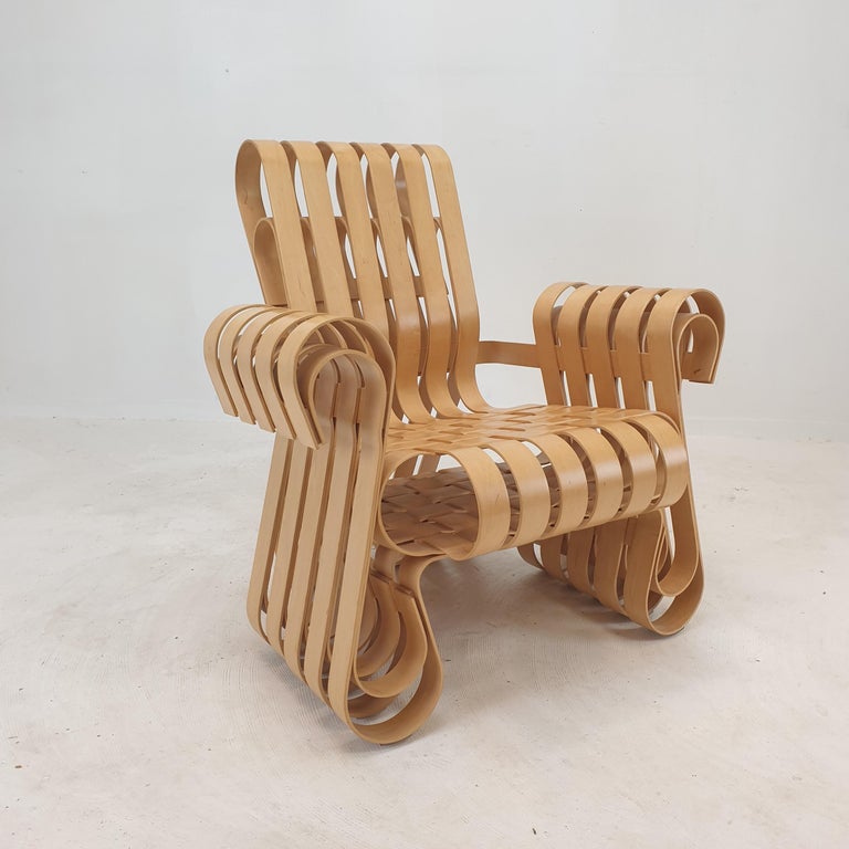 "Power Play" Chair by Frank Gehry for Knoll For Sale at 1stDibs