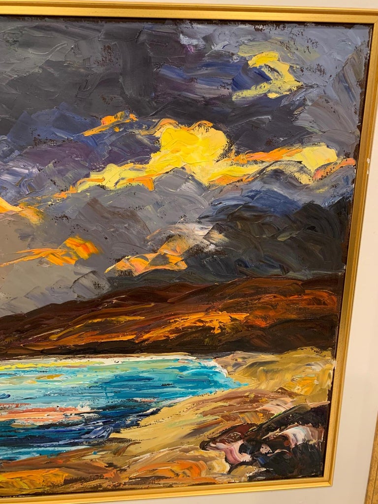 Powerful Original Oil on Canvas by Guy Roy For Sale at 1stDibs