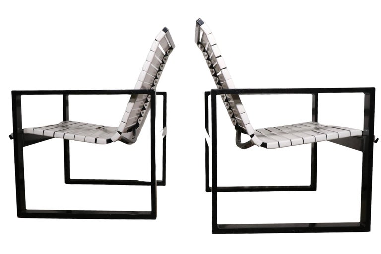 Pr. Poolside Side Patio Garden Longe Chairs For Sale at 1stDibs