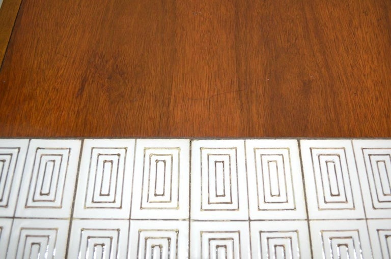 Pair of Tile and Wood End Tables by Lane Furniture Company at 1stDibs ...