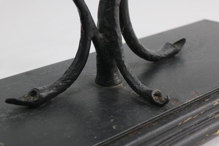 Pair of Wrought Iron Tree Form Plant Stands Attributed to Salterini For ...