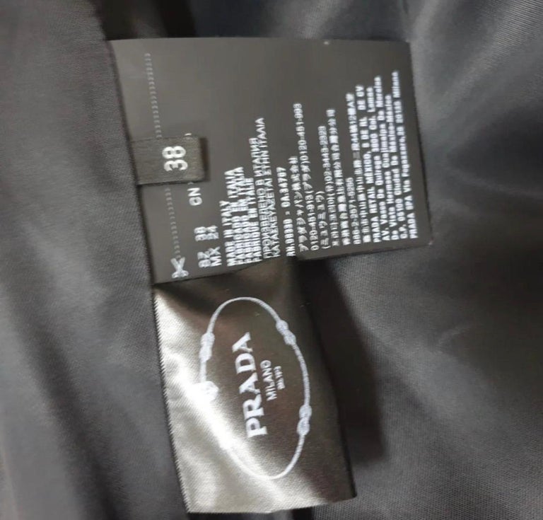 Prada 2018 Grey Coat For Sale at 1stDibs