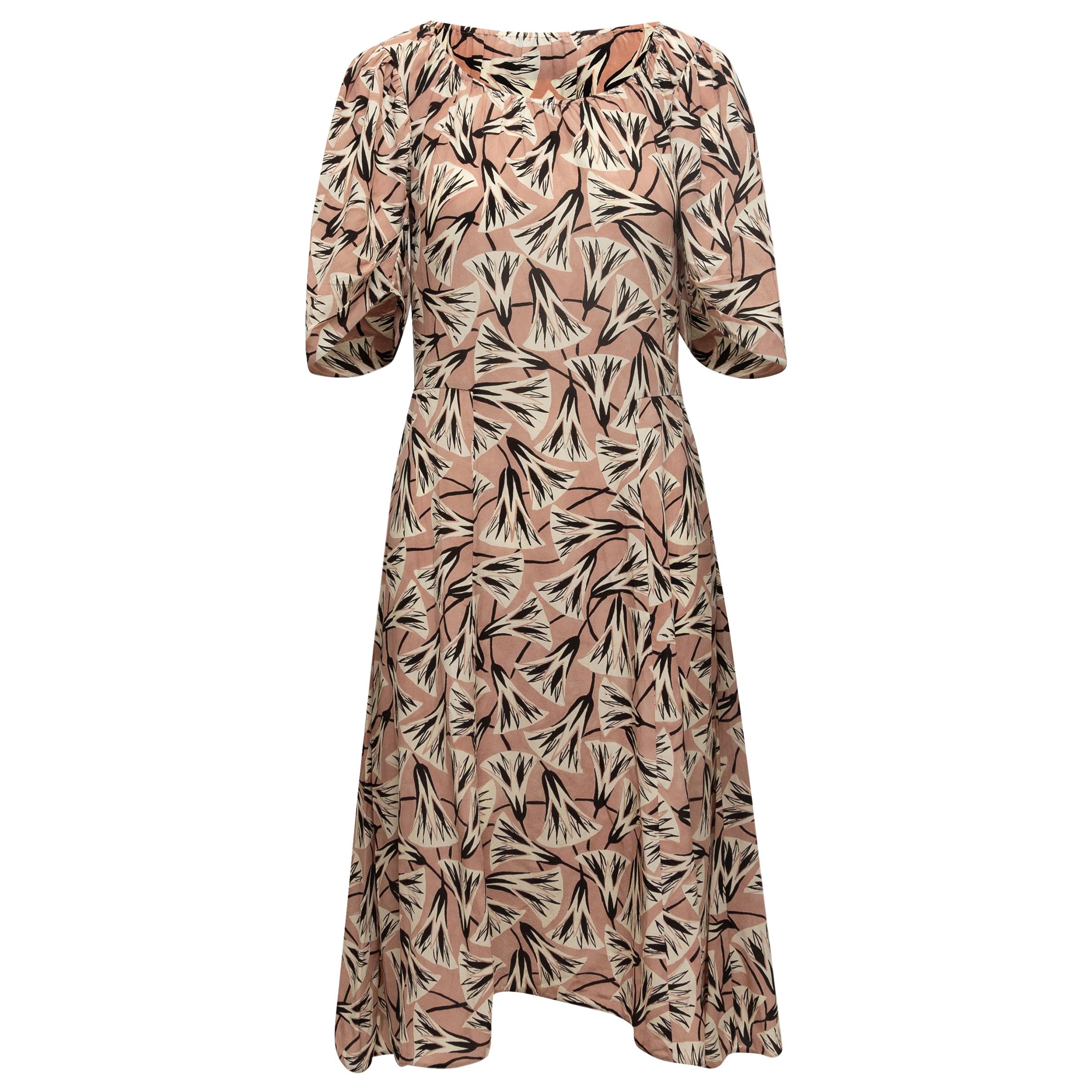 S/S 2004 Prada Runway Postcard Print Cotton Dress at 1stDibs