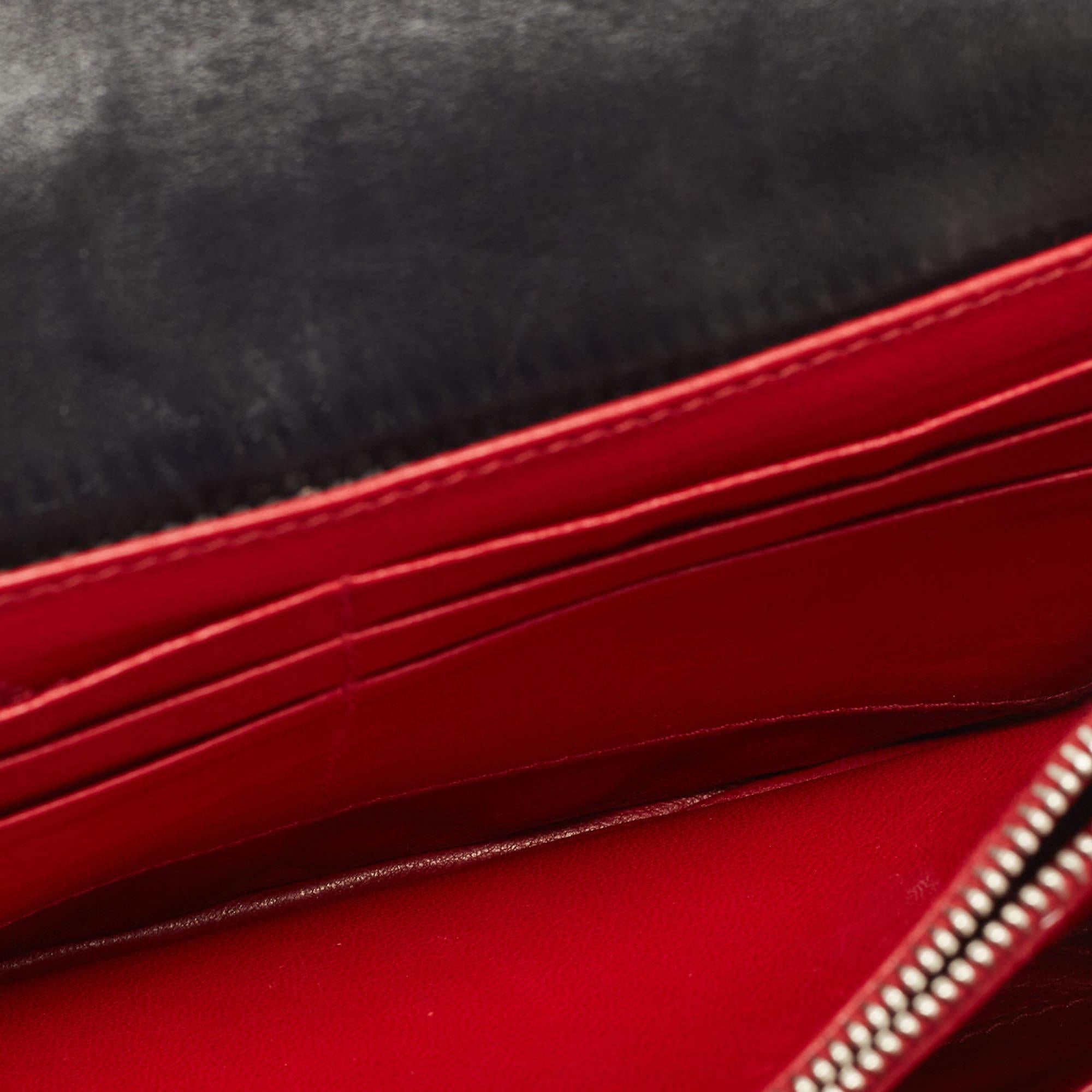 Prada Black Gaufre Leather Lock Crossbody Bag For Sale at 1stDibs