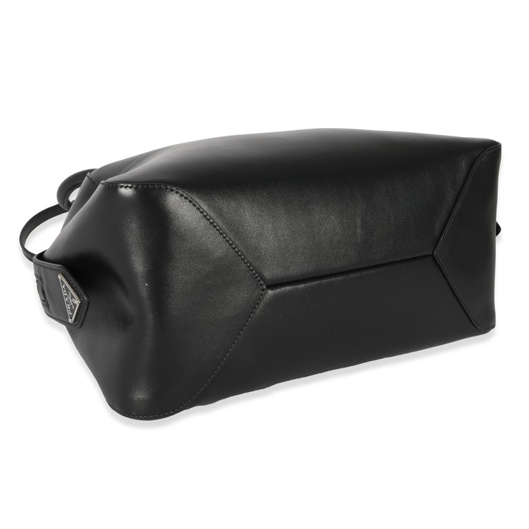 Prada Black Leather Medium Supernova Bag For Sale at 1stDibs