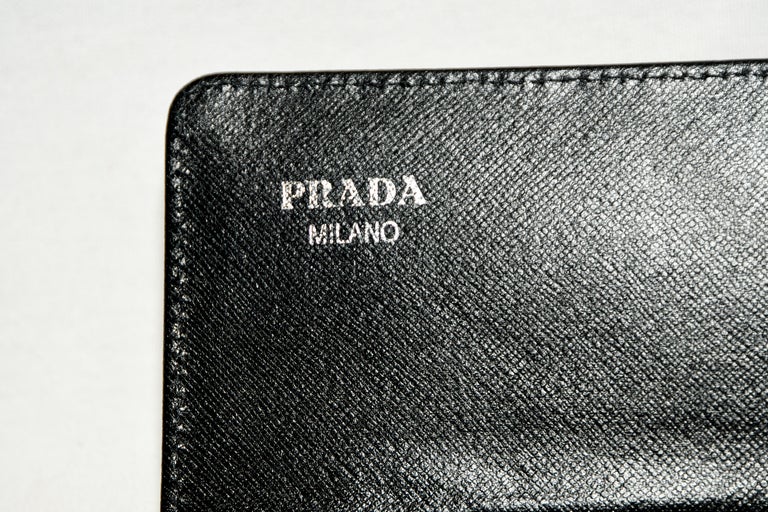 Prada Black Nylon Multi Slots Wallet at 1stDibs | prada nylon wallet ...