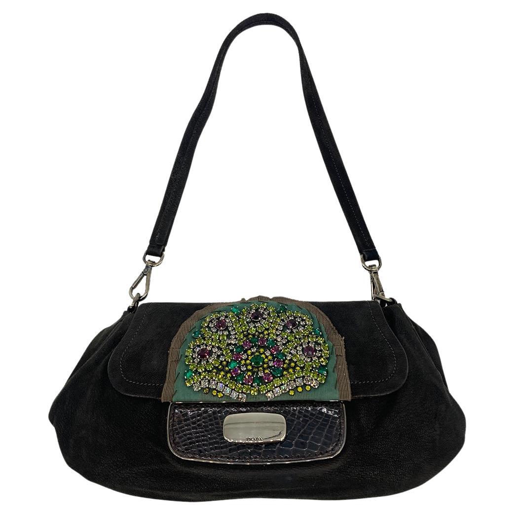 Prada Suede Bag - 2 For Sale on 1stDibs | vintage prada Prada Suede Bag - 2 For Sale on 1stDibs | vintage prada