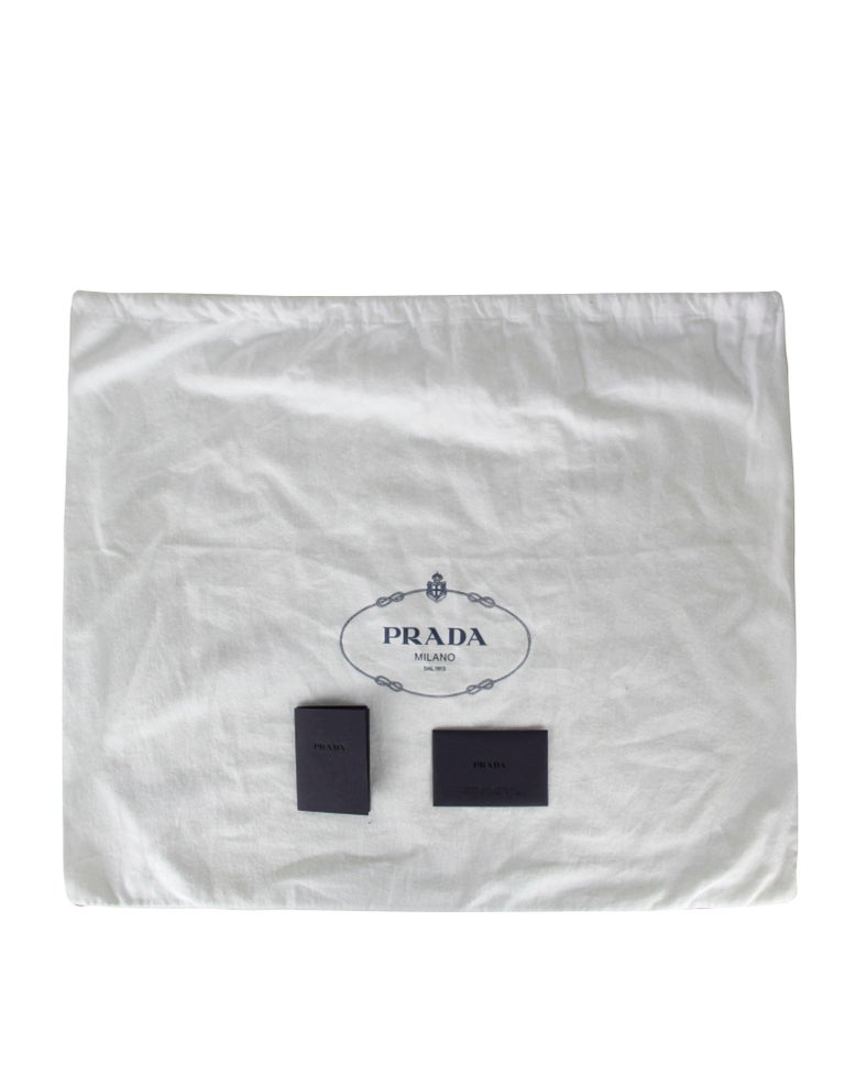 Prada Black Tessuto Nylon Baby Diaper Tote Bag at 1stDibs