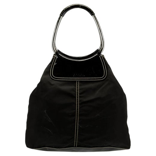 Parada Vanity Case in Canvas and Black Leather For Sale at 1stDibs ...