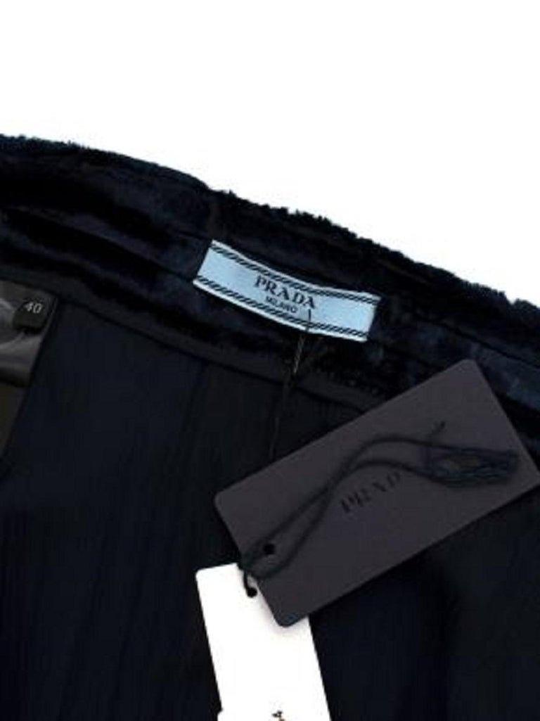 Prada Blue long Skirt For Sale at 1stDibs