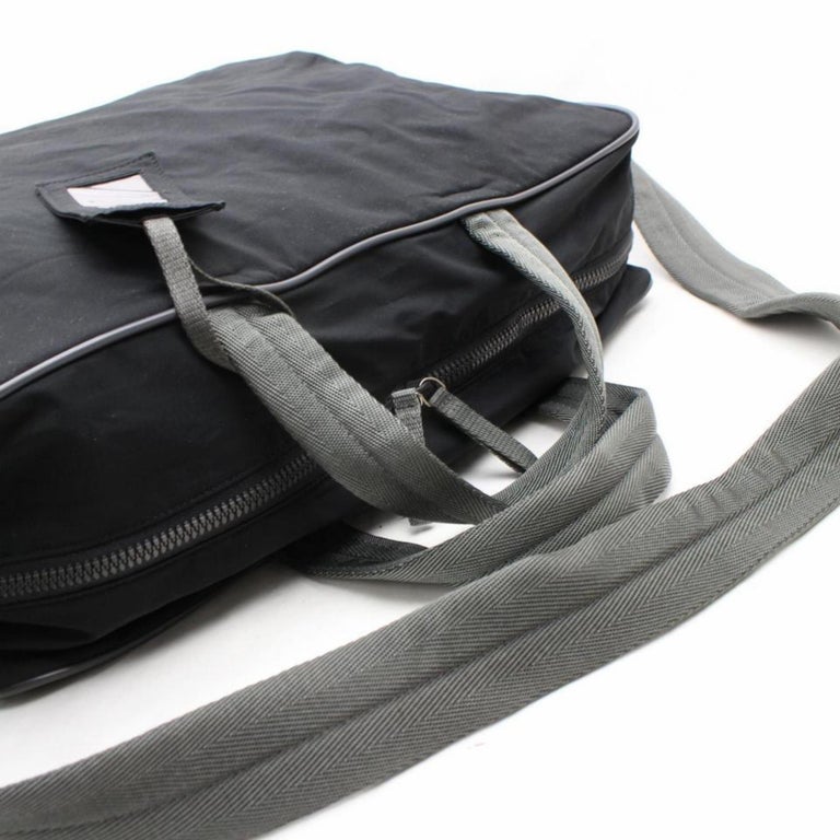 Prada Boston Sports 2way 867765 Black Nylon Shoulder Bag For Sale at 1stDibs