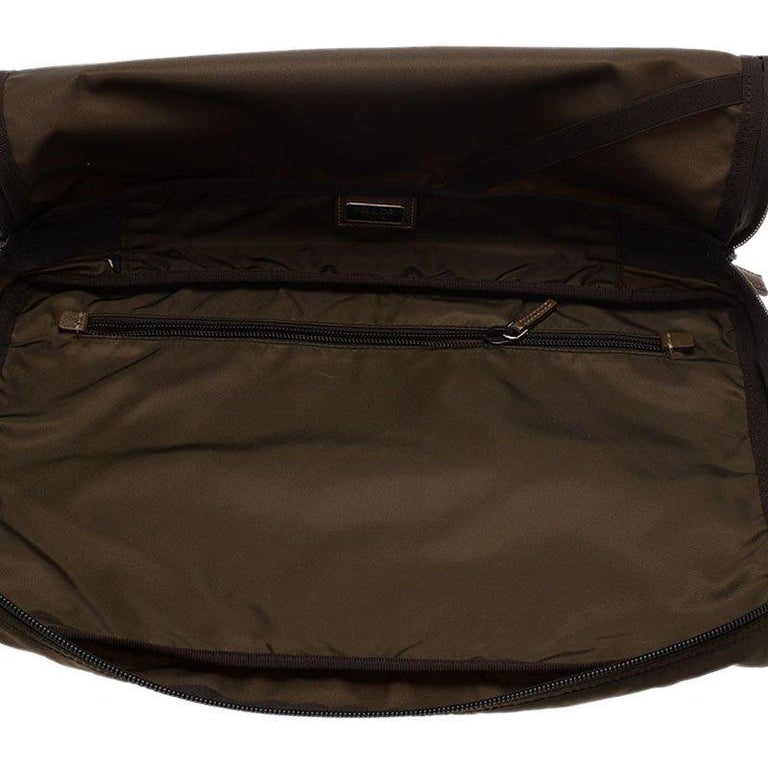 Prada Brown Nylon Laptop Case For Sale at 1stDibs | prada laptop case