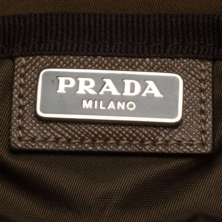 Prada Brown Nylon Laptop Case For Sale at 1stDibs | prada laptop case