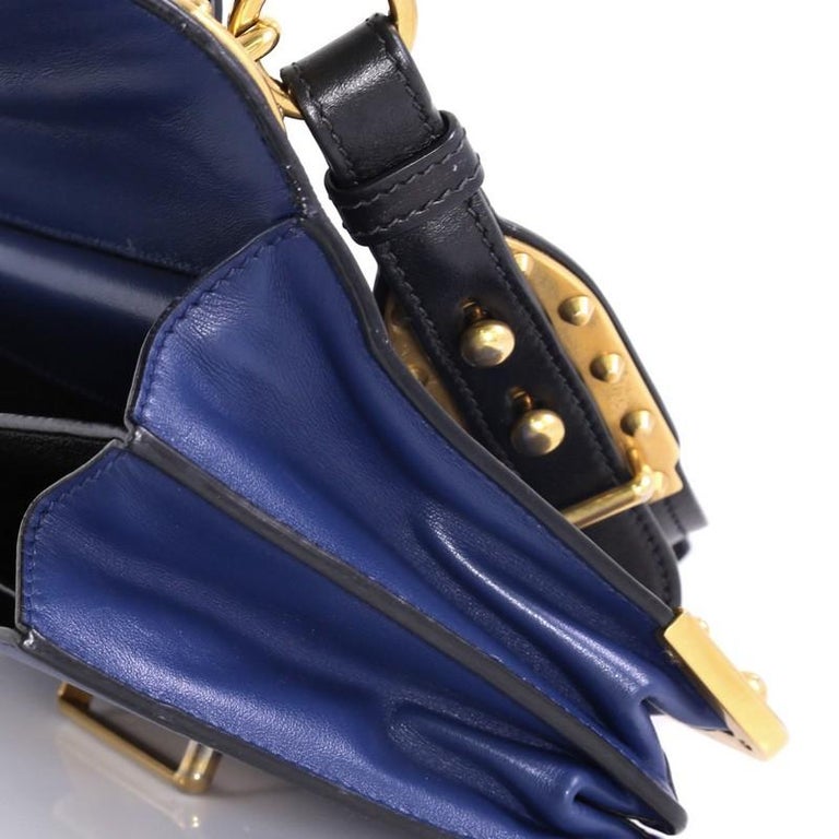 Prada Cahier Crossbody Bag City Calf and Saffiano Leather Small at 1stDibs