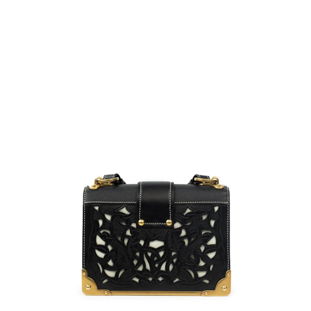 Prada Cahier in black leather at 1stDibs | cahier secret, prada ...