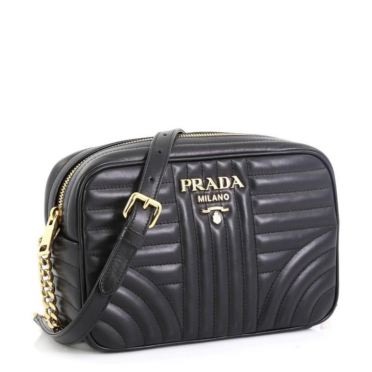 Prada Camera Bag Diagramme Quilted Leather Small at 1stDibs | prada ...
