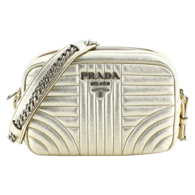 Prada Camera Bag Diagramme Quilted Leather Small at 1stDibs