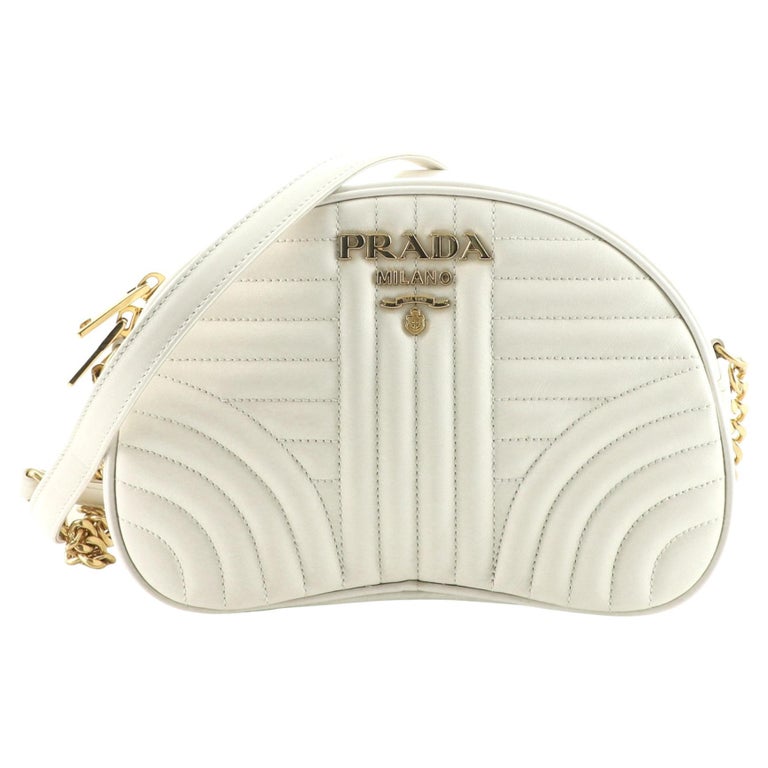Prada Camera Bag Diagramme Quilted Leather Small at 1stDibs