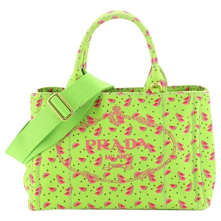 Prada Canapa Convertible Tote at 1stDibs