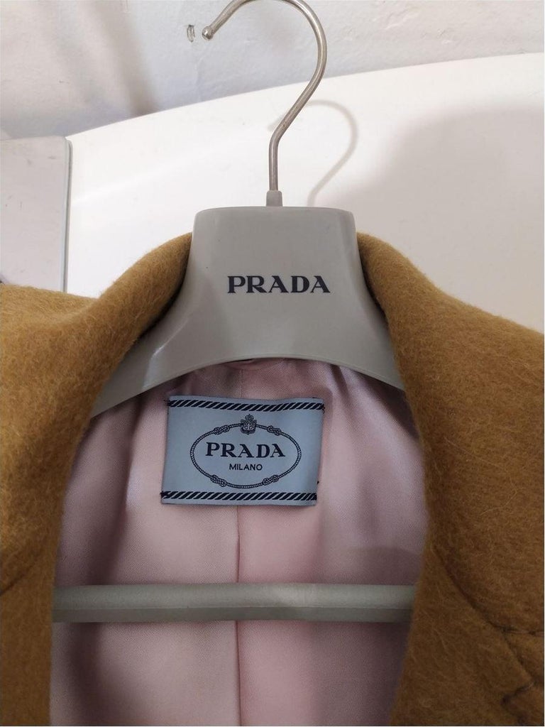 Prada Cashmere and Fox Fur Coat IT44/ US8/10 at 1stDibs