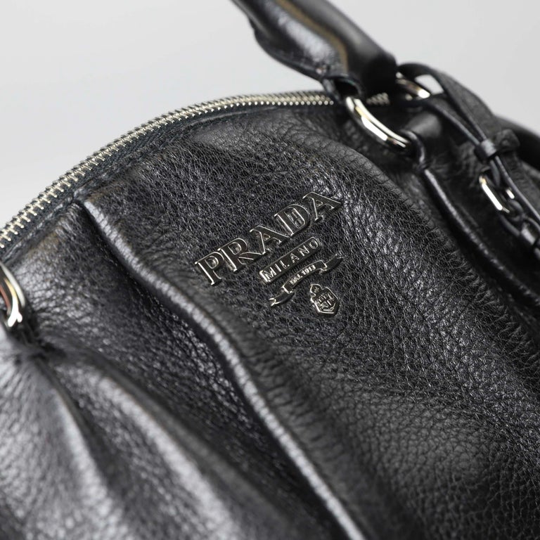 Prada Cervo Antik Leather handbag For Sale at 1stDibs