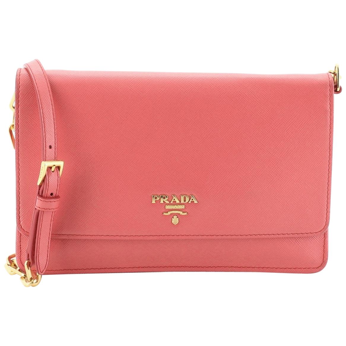 Prada Chain Wallet - 5 For Sale on 1stDibs