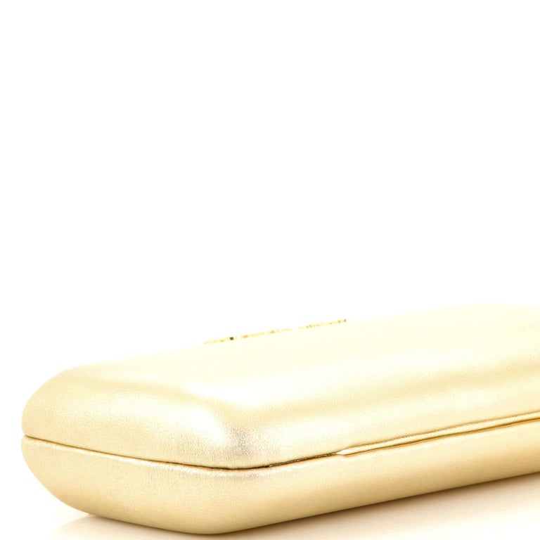 Prada Classic Box Clutch Leather at 1stDibs