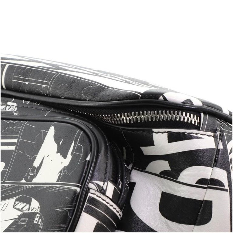 Prada Comic Waist Bag Printed Leather at 1stDibs