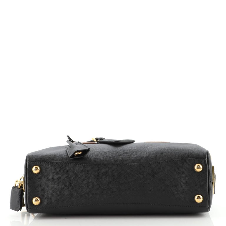 Prada Convertible Boston Bag Saffiano Leather Medium at 1stDibs