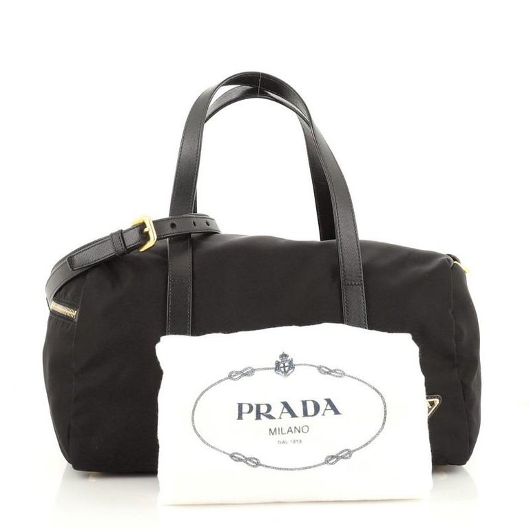 Prada Convertible Boston Bag Tessuto Medium at 1stDibs