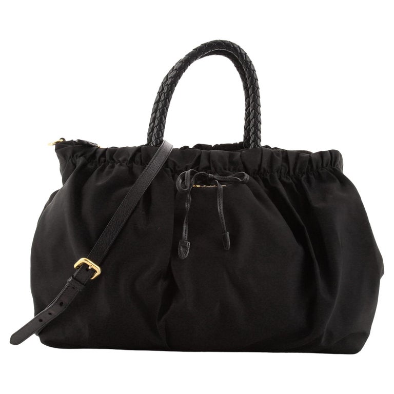 Prada Convertible Bow Tote Tessuto Medium at 1stDibs