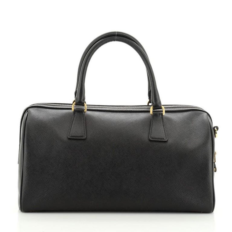 Prada Convertible Bowler Bag Saffiano Leather Medium at 1stDibs