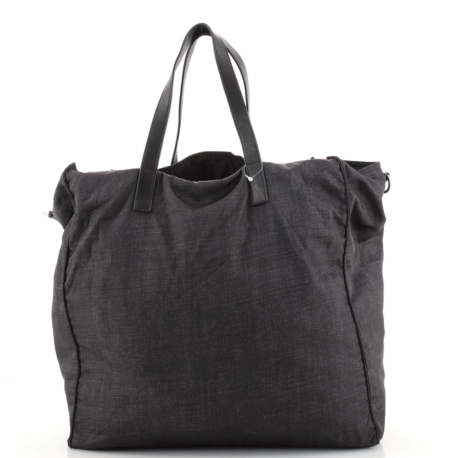 Prada Convertible Satchel Tessuto Medium For Sale at 1stDibs
