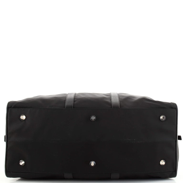 Prada Convertible Weekender Bag Tessuto with Saffiano Leather Large at ...