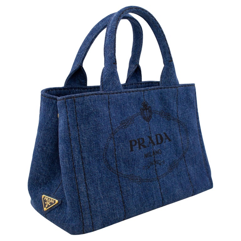 Prada Denim Tote at 1stDibs