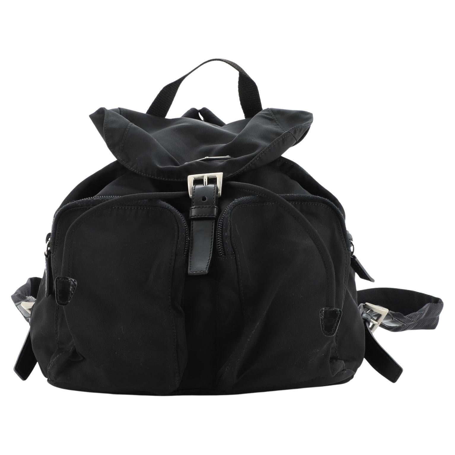 Prada Sling Backpack Tessuto Small at 1stDibs | prada watches