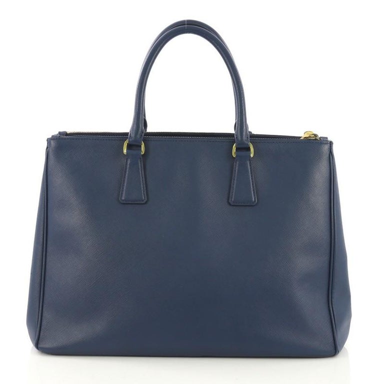 Prada Double Zip Lux Tote Saffiano Leather Large at 1stDibs