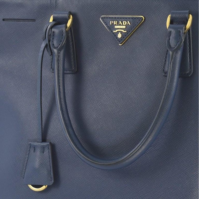 Prada Double Zip Lux Tote Saffiano Leather Large at 1stDibs