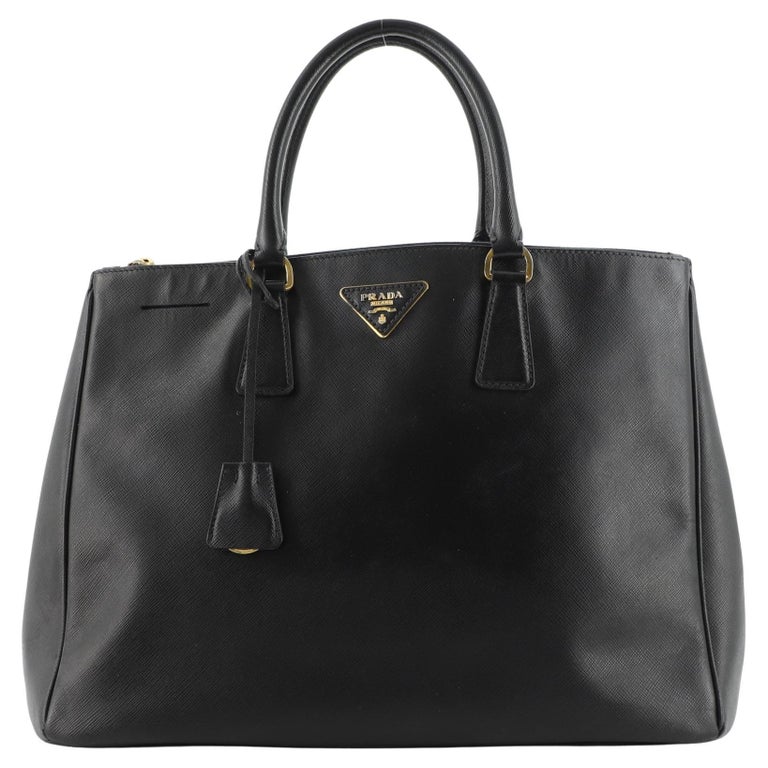Prada Double Zip Lux Tote Saffiano Leather Large at 1stDibs