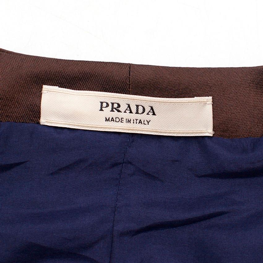 Prada Embellished Silk and Wool Jacket US 4 at 1stDibs