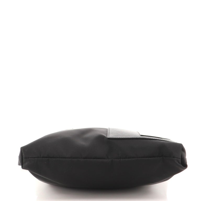 Prada Embossed Logo Drill Tote Canvas Medium For Sale at 1stDibs