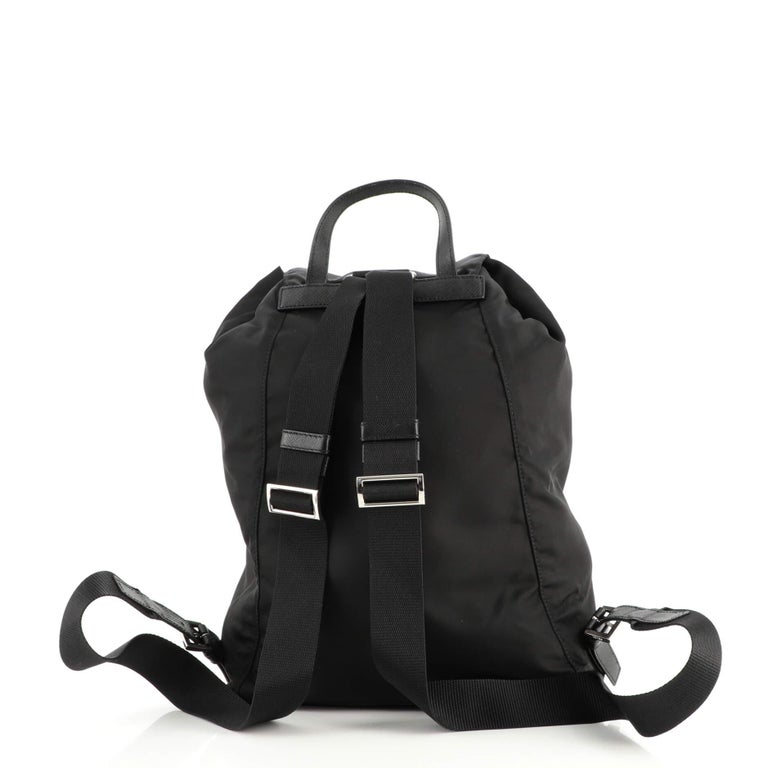 Prada Front Pocket Backpack Tessuto Medium at 1stDibs