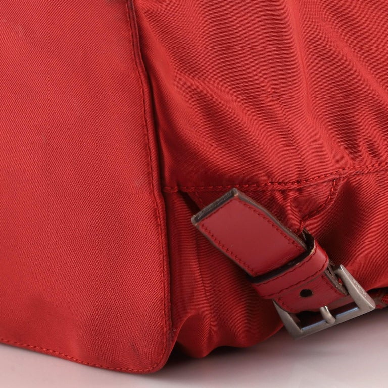 Prada Front Pocket Backpack Tessuto Medium at 1stDibs