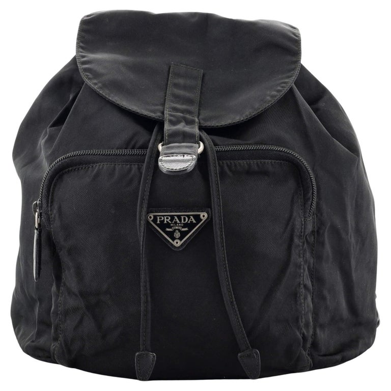 Prada Front Pocket Backpack Tessuto Medium at 1stDibs