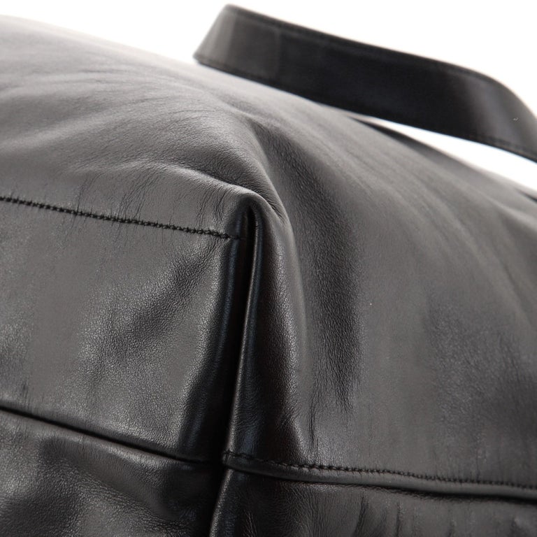 Prada Front Pocket Convertible Tote Leather at 1stDibs