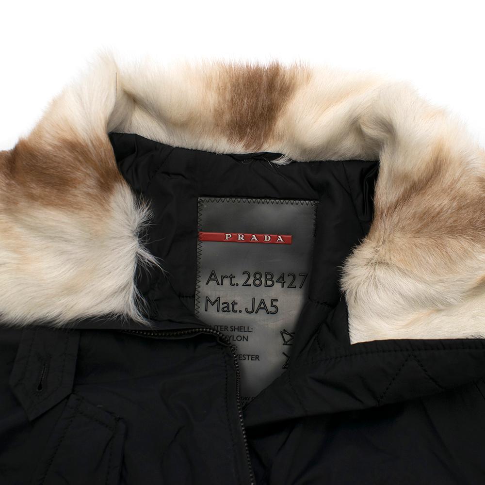 Prada Gore-Tex Fur detailed Jacket XS at 1stDibs | prada rn 98339 ca 34767 jacket, rn 98339 ca ...