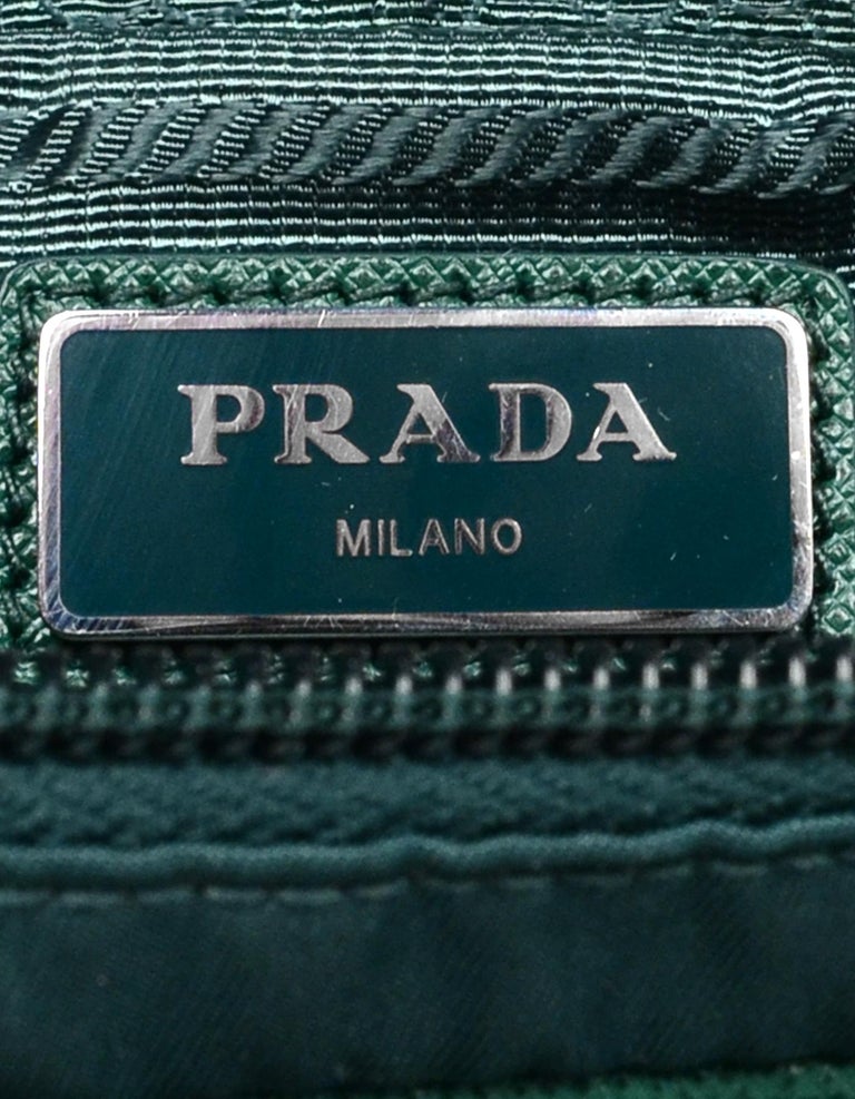 Prada Green Nylon Small Fanny Pack/ Belt Bag 30" - 34" at 1stDibs ...