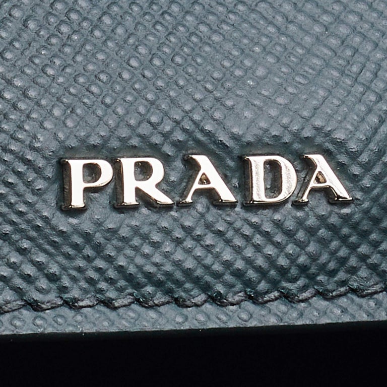 Prada Green Suede Top Handle Bag at 1stDibs